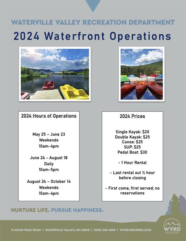 Waterville Valley Recreation Department - Waterville Valley Recreation ...